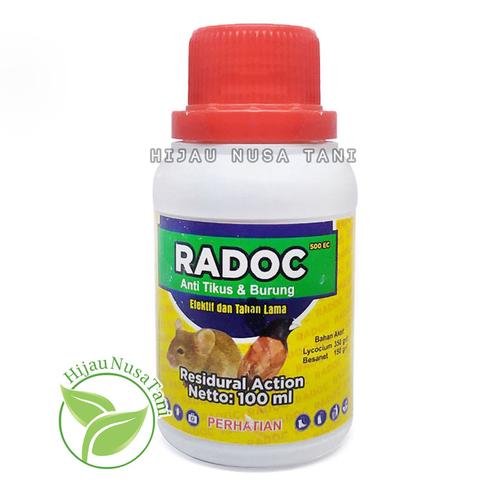 Jual RADOC 100 ml - Pestisida Anti Tikus / Burung pada Tanaman dan Sawah - Kota Yogyakarta ...