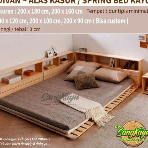 Jual RANJANG LIPAT DIVAN 180X200 DLL TEMPAT TIDUR LIPAT DIPAN MINIMALIS ...