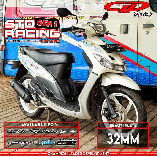 Jual Knalpot CLD Standar Racing Gen 1 Beat/Scoopy/Beat Deluxe/Mio ...