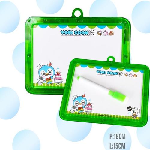 Jual New Papan Tulis Mini Whiteboard + Spidol - Papan Tulis Anak Nora ...