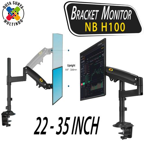 Jual bracket braket breket monitor komputer NB H 100 22 24 27 29 32 35 ...