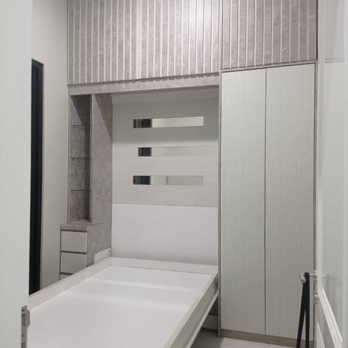 Jual folding bed - murphy bed - wallbed - Kota Bekasi - QIRANI FURNITURES | Tokopedia