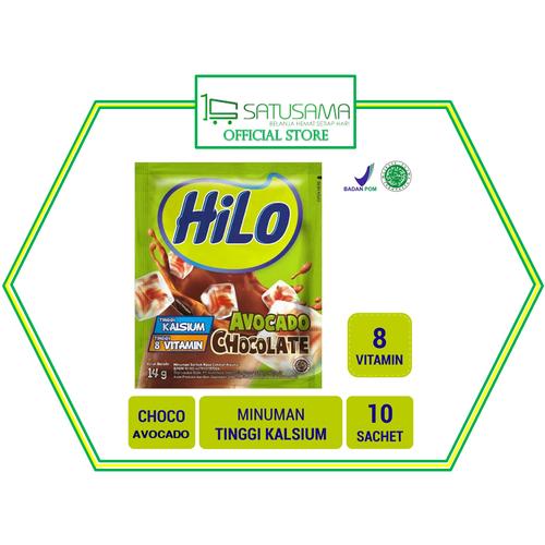 Jual HILO SACHET ISI 10 - Susu Tinggi Kalsium - CHOCO TARO - Kota ...