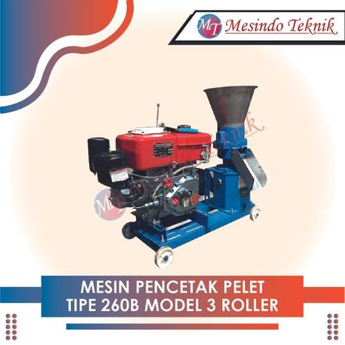 Jual Mesin Cetak Pakan Pelet Tipe 260B Model 3 Roller - Kab. Tangerang ...