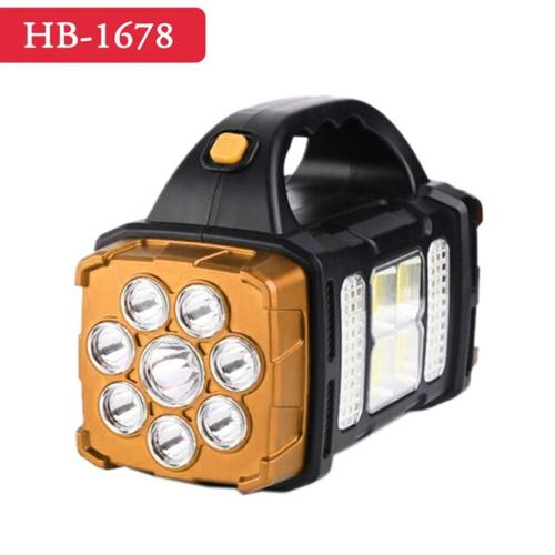 Promo Senter Sorot 2 Warna Cahaya Kuning + Putih Tenaga Surya Led Flashlight - Led - Gold ...