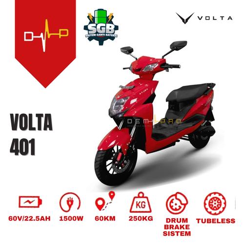 Jual Subsidi -Motor Listrik Volta 401 R OTR/ Ban Tubeless - Jakarta ...