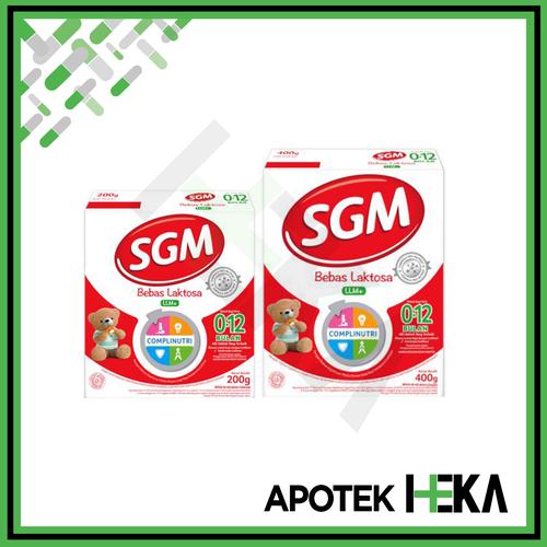 Jual SGM LLM+ 200 g / 400 g - Susu Formula Bebas Laktosa - 200 gr - Kota Bandung - Apotek Heka ...