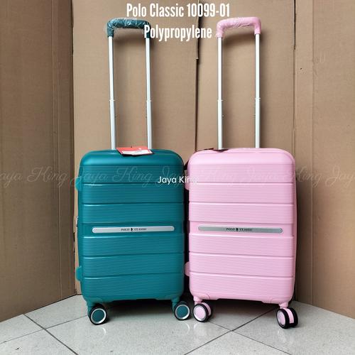 Jual Koper Fiber 20 Inch POLO CLASSIC Bahan PP Anti Pecah TSA ...