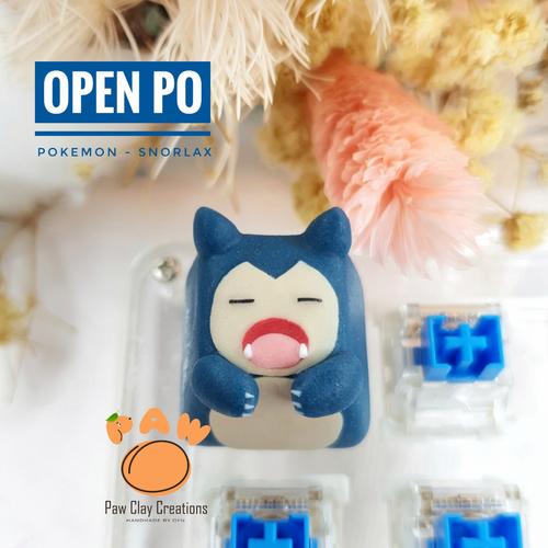 Jual artisan keycaps + keycap snorlax pokemon + mechanical keyboard ...