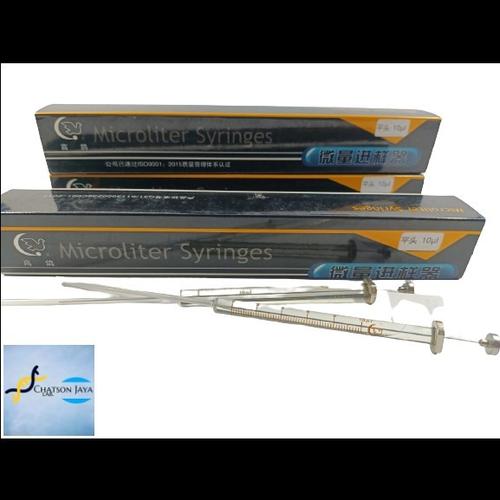 Jual Microliter Syringe Injector Glass ( 100 ul ) Mikroliter 100 ul ...
