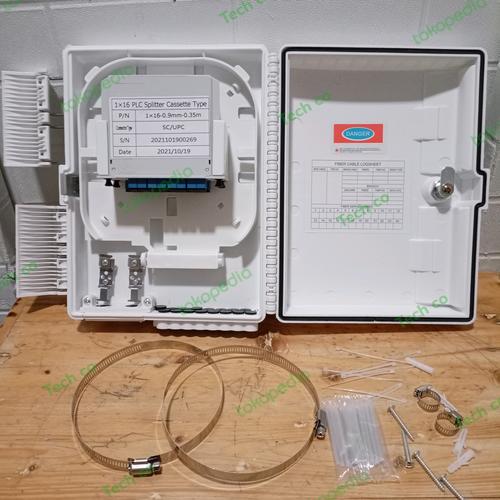 Jual odp 16 core lengkap Splitter 1:16 sc upc/odp 16 core model sunsea ...