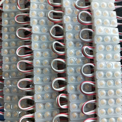 Jual Lampu LED Modul Mini Lensa 3 Mata Dc12V 0.6 Watt Warna Warm White ...