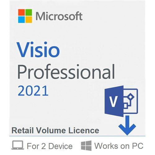 Jual Product key Visio 2021 Profesional Original Lifetime For 2 Device ...