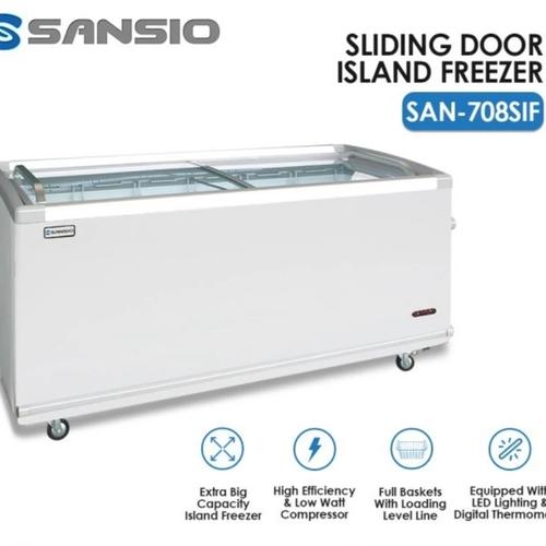 Jual SANSIO - Sliding Door Island Freezer 708 Liter / SAN-708SIF ...