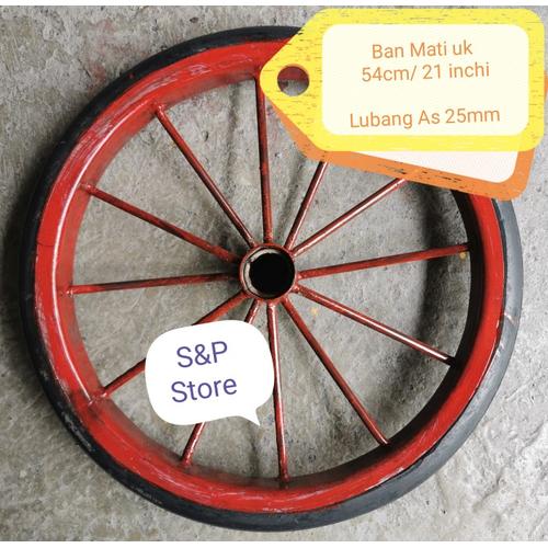 Promo Roda gerobak 21 inch / Roda Jari - Jari / Ban Mati - Jakarta ...