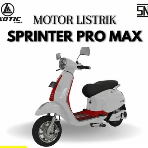 Jual Sepeda motor listrik EXOTIC SPRINTER PRO MAX 1200 watt by PACIFIC ...