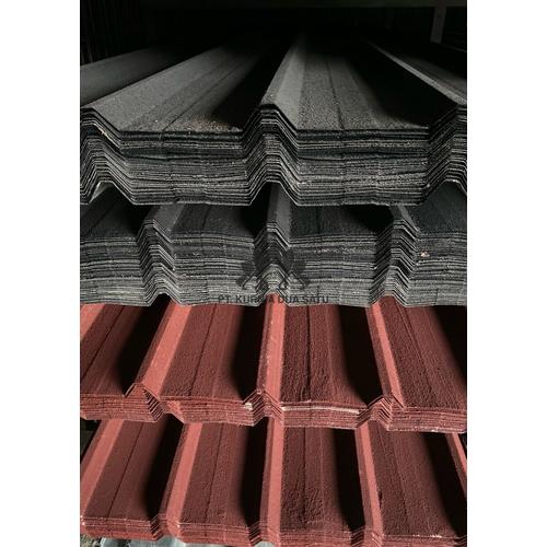 Jual atap spandek pasir 0,35mm - 3 meter, Hitam - Kab. Karawang ...