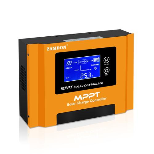 Jual SCC MPPT 60A Solar Panel Surya Auto Output 12V 24V 48V, PV Voc ...