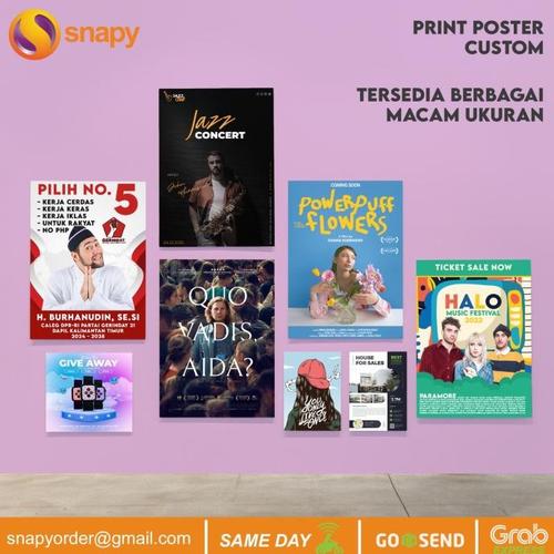Jual New Cetak A2 A1 A0 | Poster - UKURAN A DUA - Jakarta Selatan ...