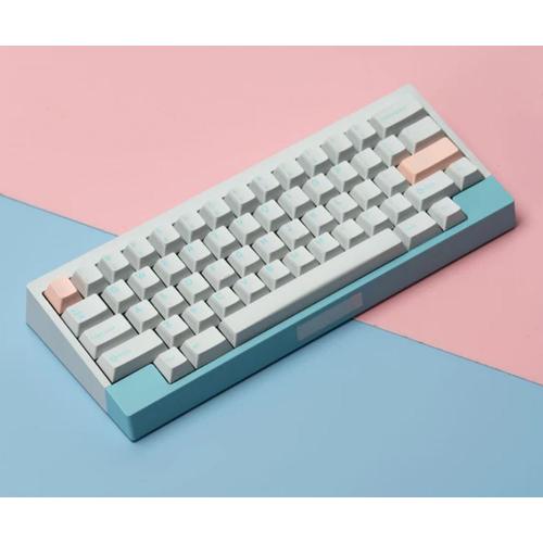 Promo Angry Miao Compact Touch 65 Hard Candy (Blue/White) Keyboard ...