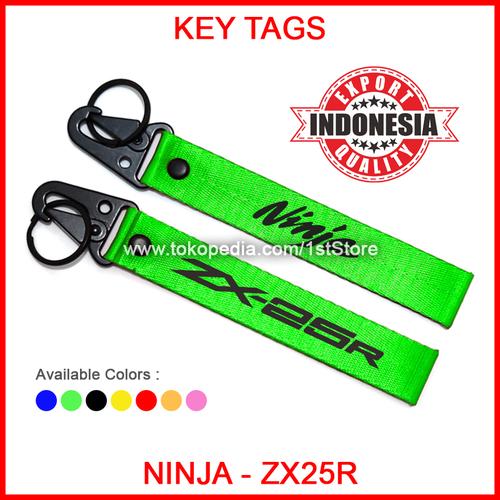 Jual Gantungan Kunci Ninja ZX25R Keychain Logo Motor ZX 25R Kawasaki ...