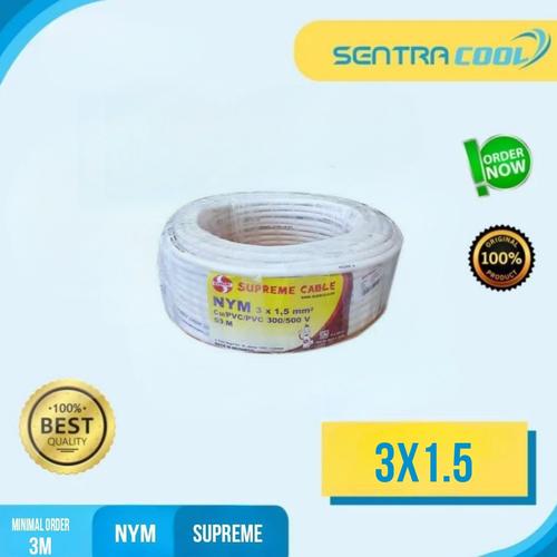 Jual kabel nym supreme 3x1.5 per meter ori 100% - Kota Tangerang ...
