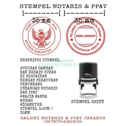 Jual stempel notaris dan ppat - Stempel PPAT, Shiny Manual - Jakarta ...