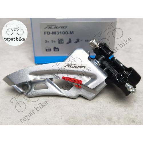 Jual FD Shimano ALIVIO FD-M3100-M 3 x 9 Speed Side Swing Klem - Kota Yogyakarta - Tepat Bike ...