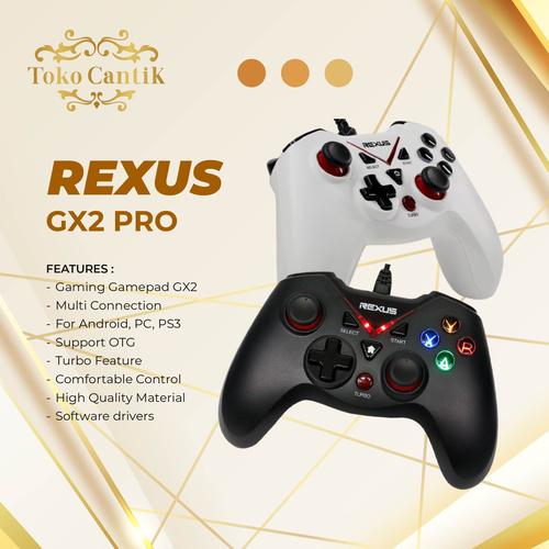 Jual Rexus Gladius GX2 Pro Gaming Gamepad / Joystick / Stick - Kota ...