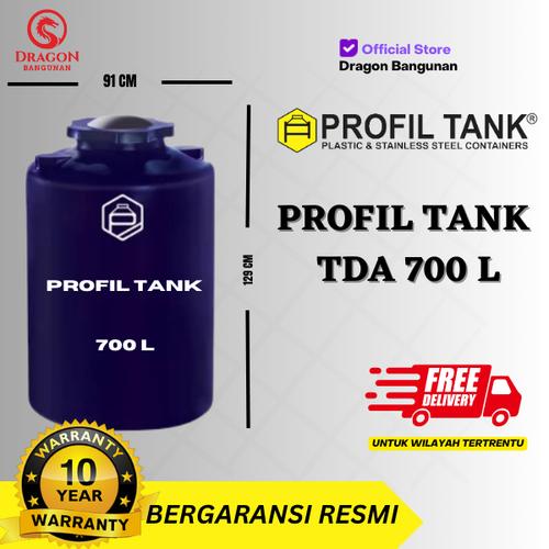 Jual Tangki Air Profil Tank TDA 700 Liter - Toren Air Plastik Profil ...