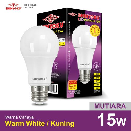 Jual Lampu LED Shinyoku Mutiara 15 Watt Cahaya Kuning - Jakarta Utara ...