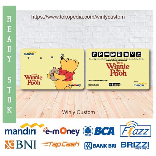 Jual KARTU EMONEY MANDIRI BCA BNI BRI ANIME WINNIE THE POOH CUTE - 2 ...