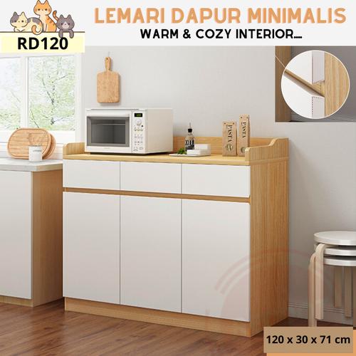 Jual Rakk Kabinet Lemari Minimalis Dapur Ruang Keluarga Estetik ...