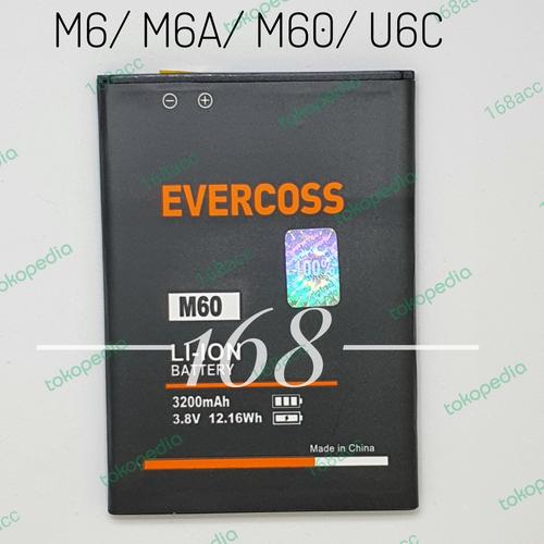 Jual Baterai Batre Evercoss M6 M6A Batere Evercoss M60 Original Battery - Jakarta Utara - 168acc ...