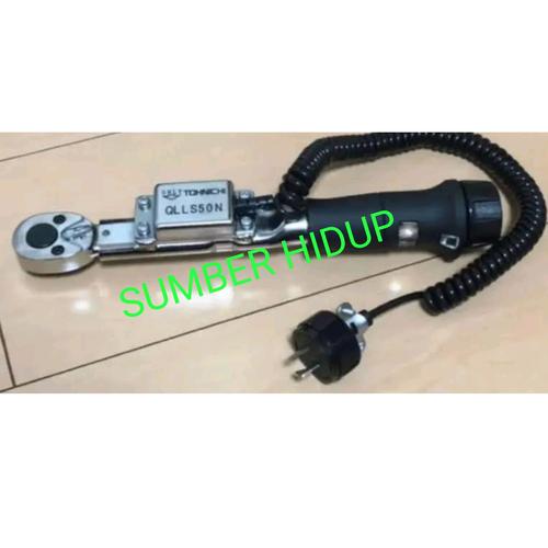 Jual Tohnichi QLLS50N Ratchet Error Proofing Torque Wrench Kunci Torsi ...