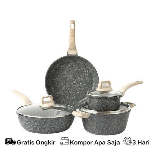 Jual GREBLON GERMANY Panci Wajan Granite Diecast Wok PAN - Kab ...