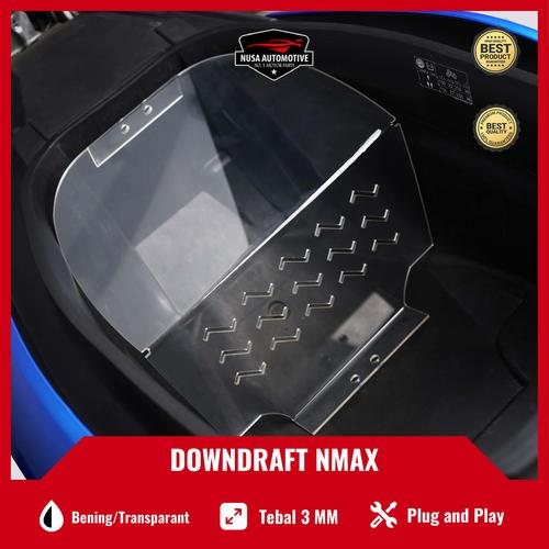 Jual COVER DOWNDRAFT NMAX OLD SEKAT BAGASI BOX YAMAHA NMAX LAMA - NMAX ...