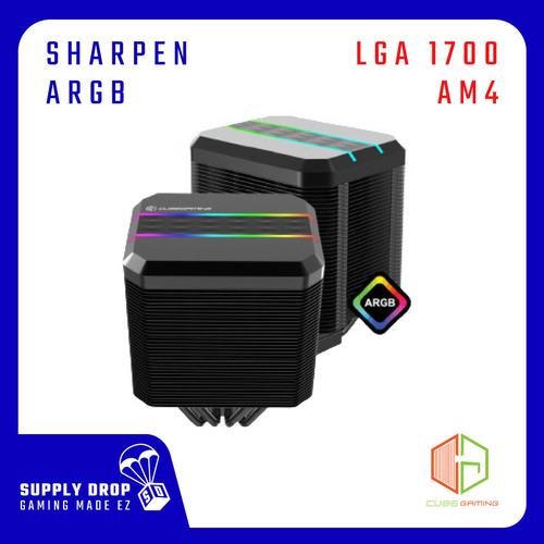 Jual CUBE GAMING SHARPEN - ARGB Air Cooler - for All Intel & AMD Socket ...