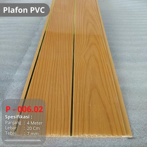 Jual Plafon PVC /Lembar Panjang 4.m HUARUN sekelas sunda plafon - P-006 ...