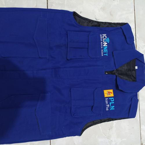 Jual rompi icon plus/rompi iconnet/rompi pln - cream, M - Jakarta Pusat ...