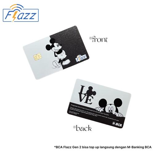 Jual Kartu Flazz BCA Gen 2 Karakter Unik UV Print 2 Sisi - Mickey ...