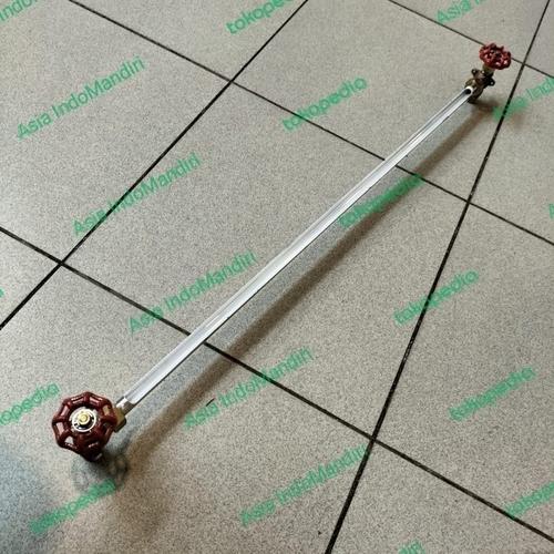 Jual Level Gauge - Water Gauge 1/2" inch x 1,2 Meter - Sight Glass ...