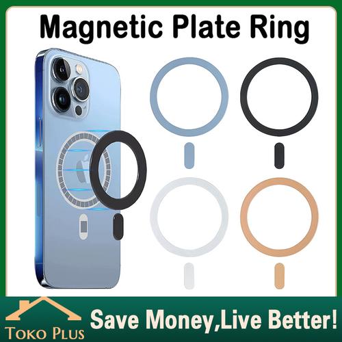 Jual Stiker Magnetik Wireless Universal Mag-Safe Wireless Charger Rings ...
