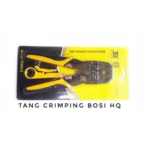 Jual CRIMPING TOOL KIT BOSI / TANG KRIMPING RJ45 CAT5e dan CAT6e - Kota ...