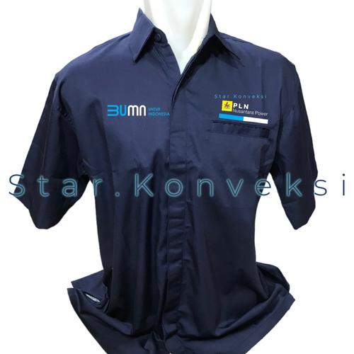 Jual Seragam Kemeja Baju Nusantara Power PLN Nusantara Power BUMN PLN ...