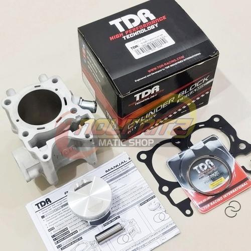 Jual Blok Mesin Bore Up TDR Racing 62mm Piston Honda ADV PCX Vario 125 ...