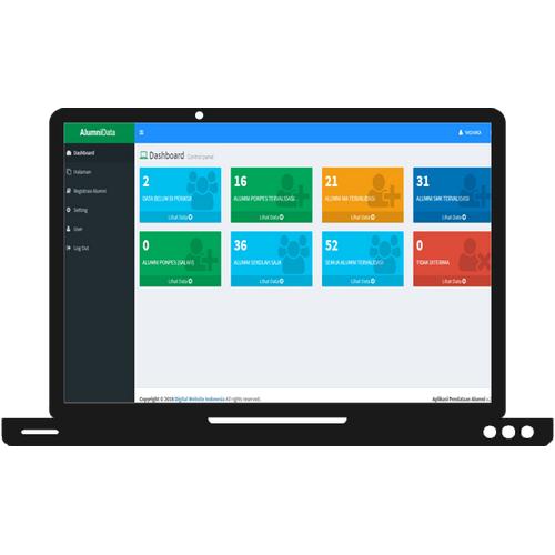 Jual Aplikasi Pendataan Alumni Berbasis Web PHP MySql - Kab. Purbalingga - SAE DEVELOPMENT ...