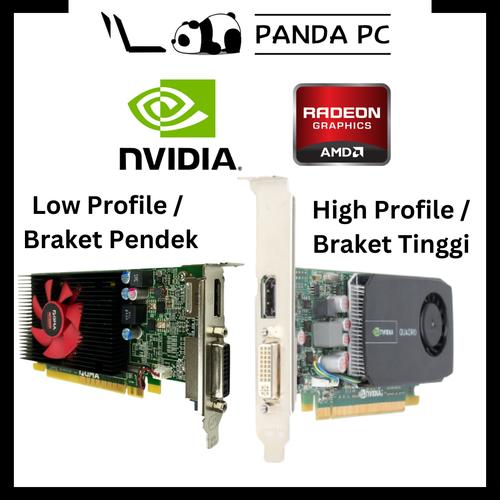 Jual GRAPHIC CARD PC NVIDIA / AMD VGA CARD DESAIN GAMING 512MB / 1GB ...