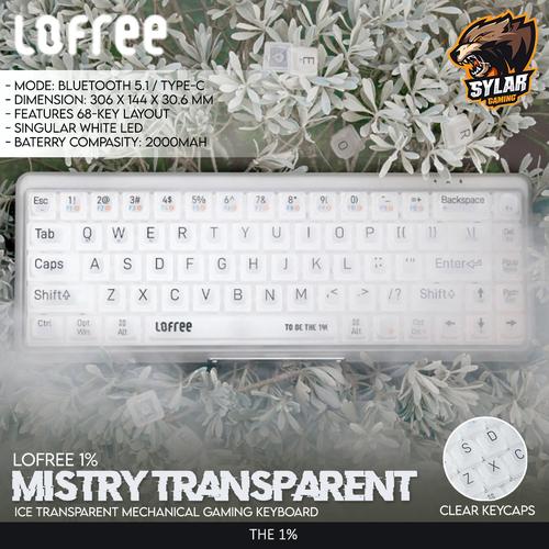 Jual Lofree 1% Mistry Transparent Mechanical Gaming Keyboard - Jakarta ...