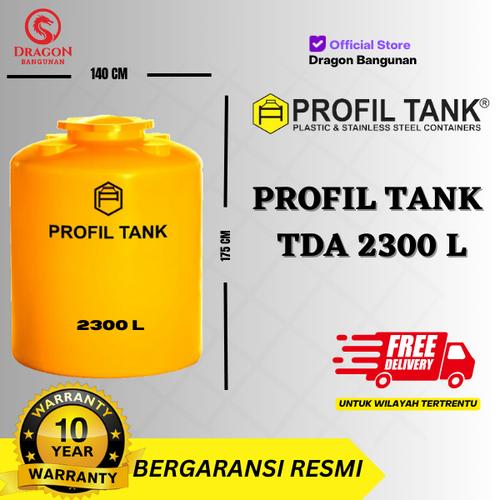 Jual TANGKI AIR PLASTIK PROFIL TANK TDA 2300 LITER - TOREN AIR PROFIL ...